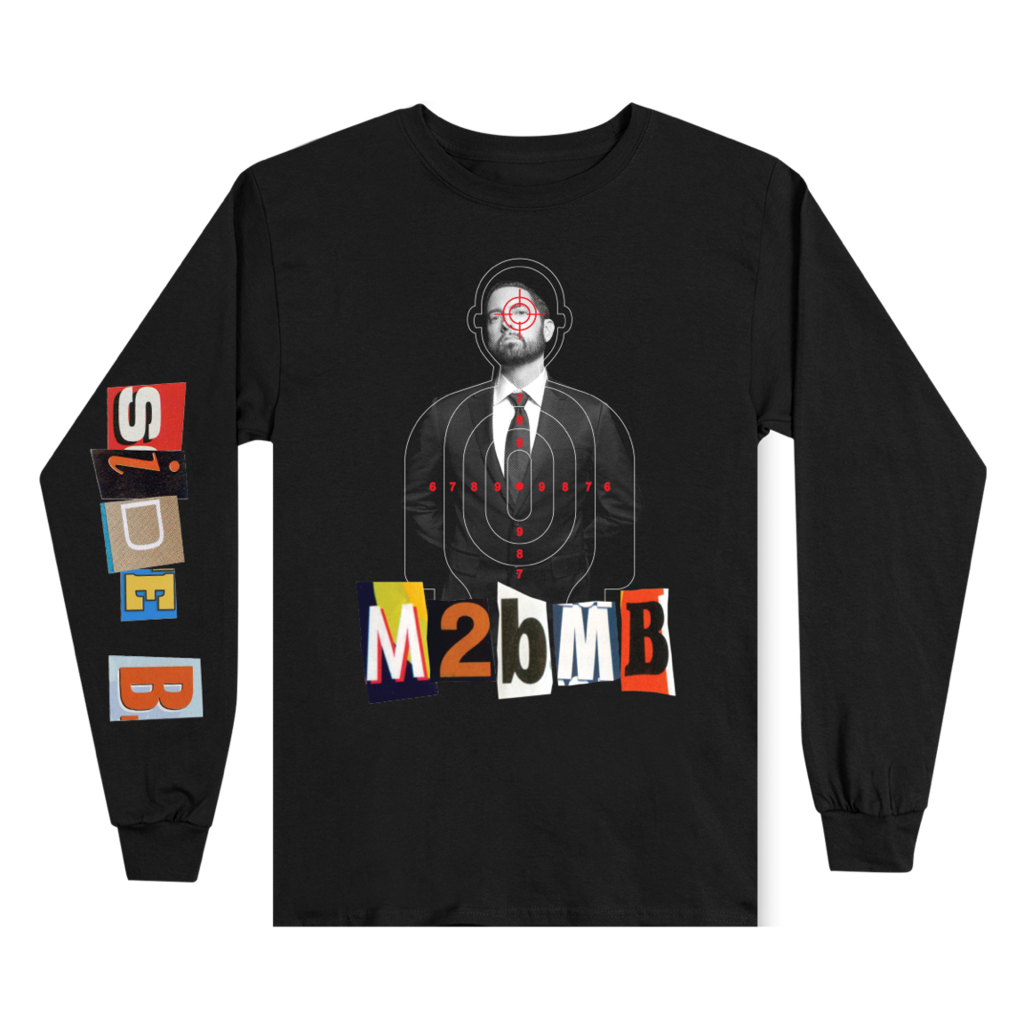 MTBMB RANSOM NOTE LONGSLEEVE (BLACK) - Official Eminem Online Store